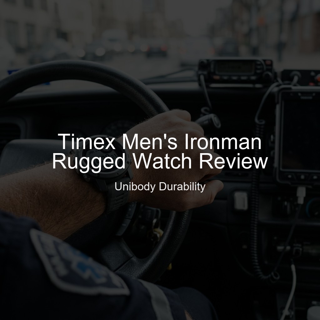 Timex Men's Ironman Rugged Watch Review: Unibody Durability | EMT ...